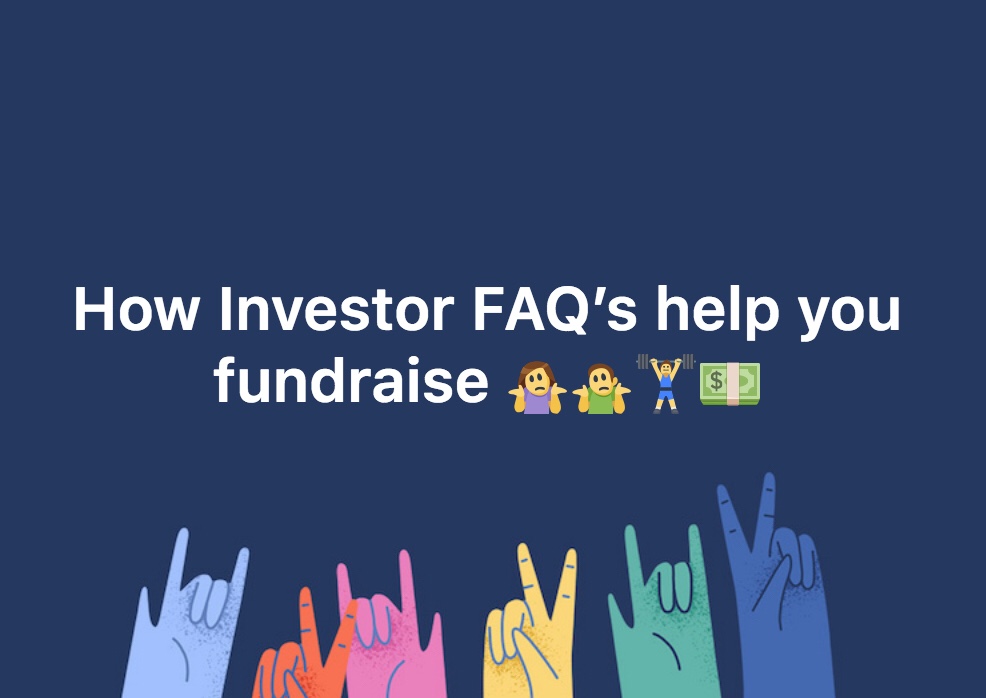 How Investor FAQ’s help you fundraise | Connor Murphy